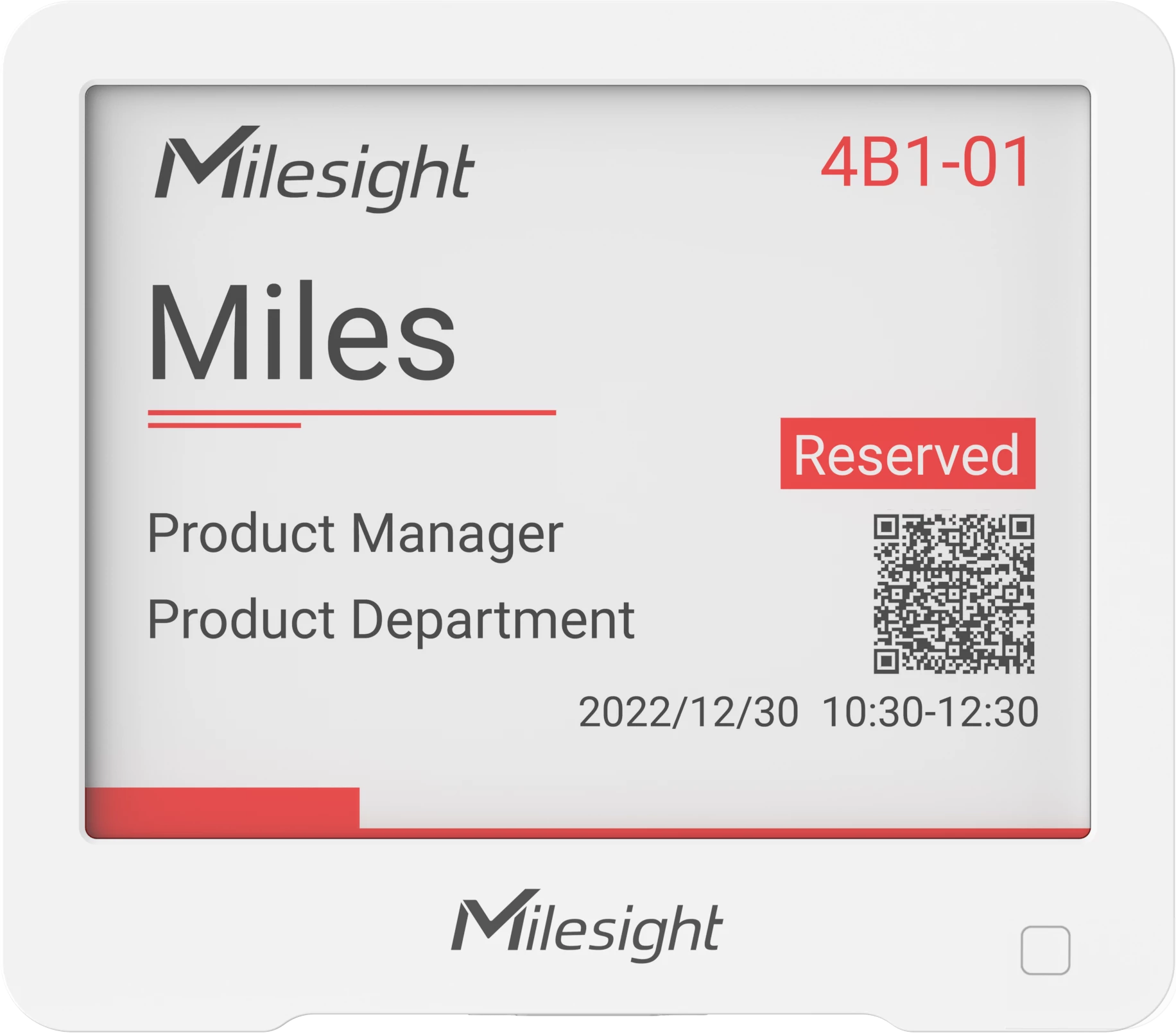 Milesight IoT DS3604 LoRaWAN® Multifunkciós E-ink Kijelző - Milesight ...